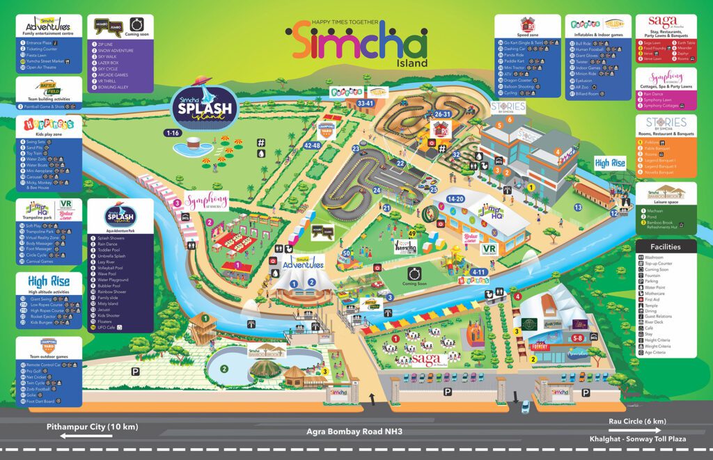 Best Amusement Parks in Indore - Simcha Island